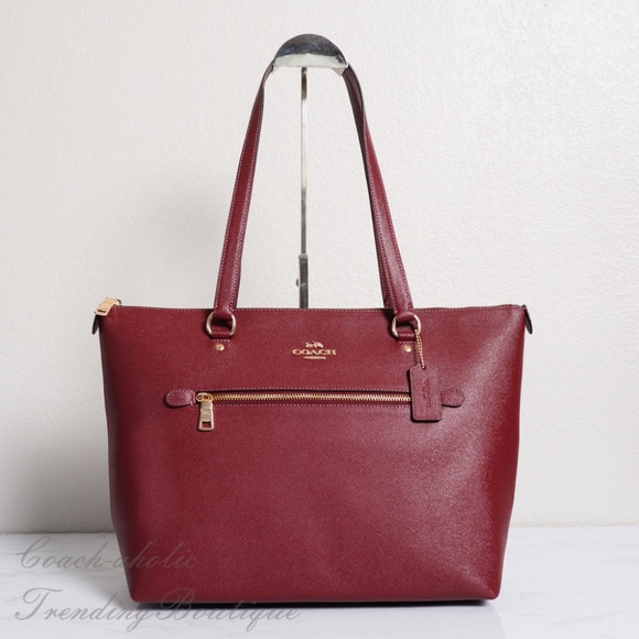 Coach | Bags | Nwt Coach Gallery Tote In In Crossgrain Leather | Poshmark